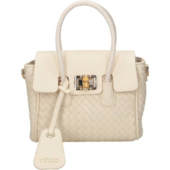 Torebka damska Nobo NBAG-M0860 kremowy | TOREBKI \ Torebki skóropodobne